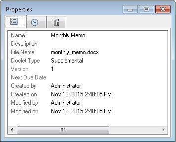 Inspecting Doclets and Supplemental Doclets