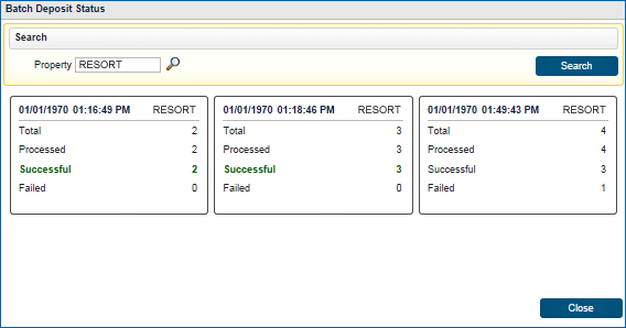 FAQ - How can I check the status of my batch deposits?
