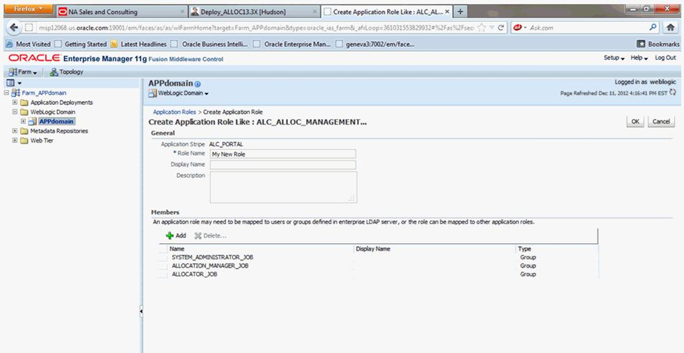 Functional Security For Applications Using Fusion Middleware