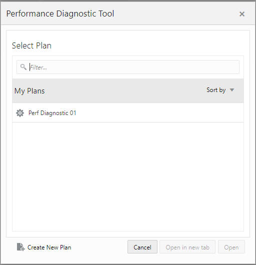 Performance Diagnostic Tool