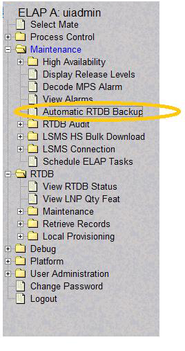 Automatic RTDB Backup