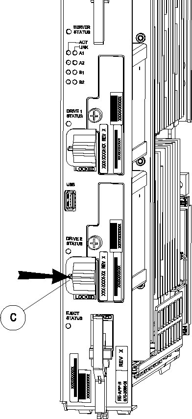 Removing a Drive Module Assembly