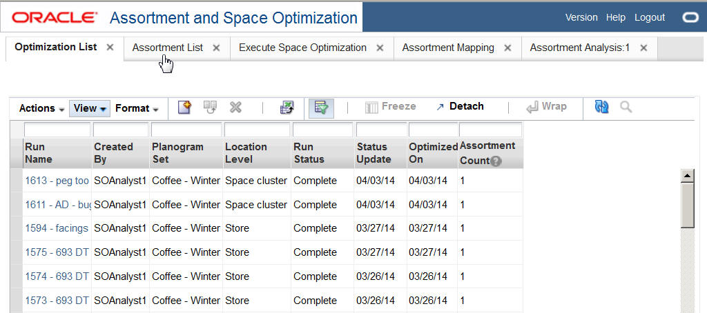 Assortment and Space Optimization