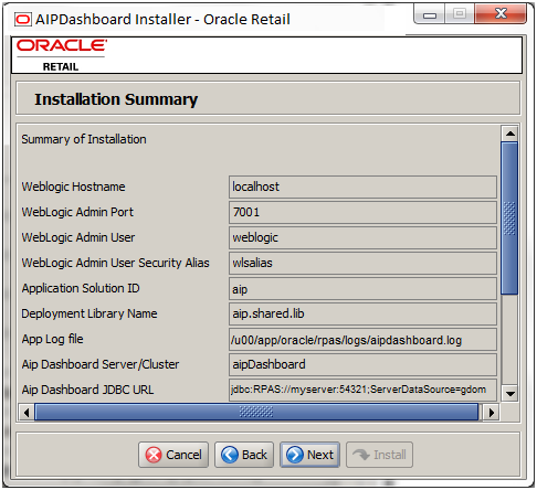 Installing the AIP Dashboard