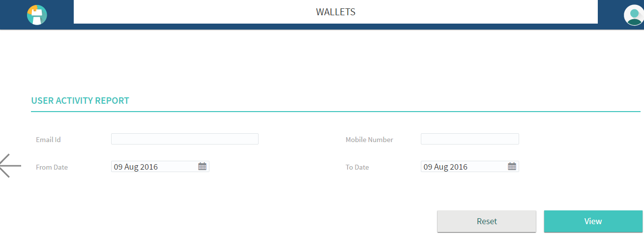 User Activity Report