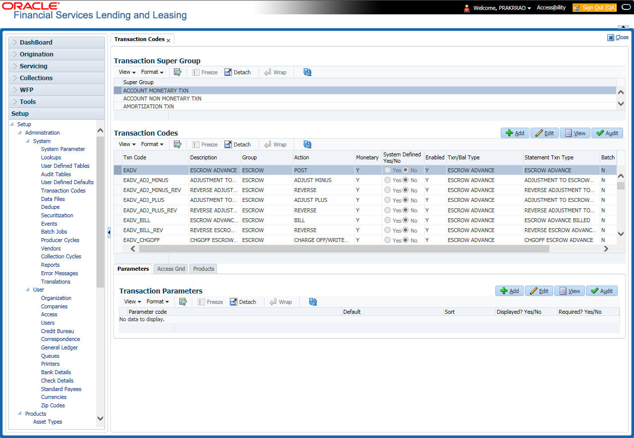 2. Administration System