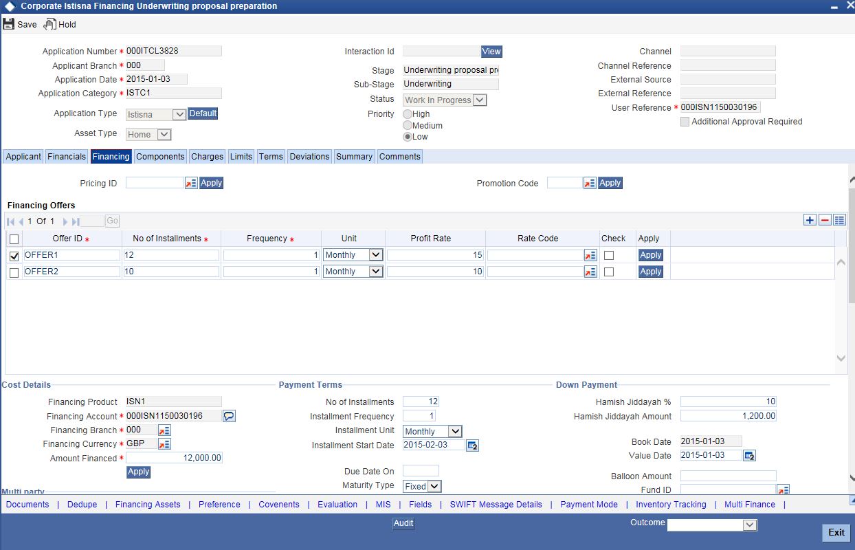 2. Istisna Corporate Islamic Financing