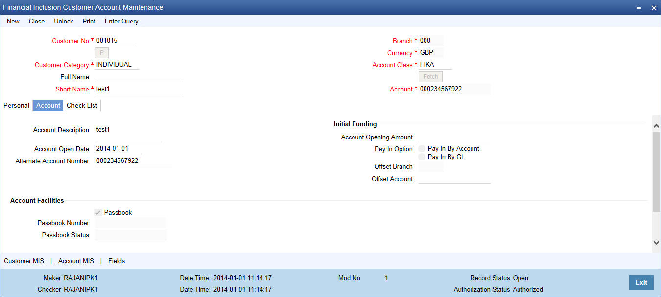 4. Customer Accounts