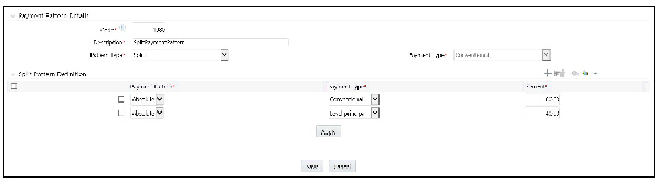 Defining Split Payment Patterns