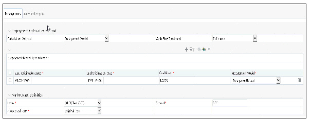 Defining the Prepayment Model Method