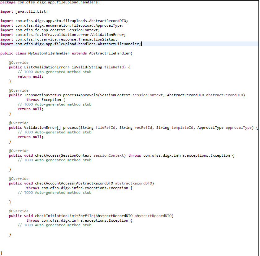 File Upload Flow And Template Definition Guide