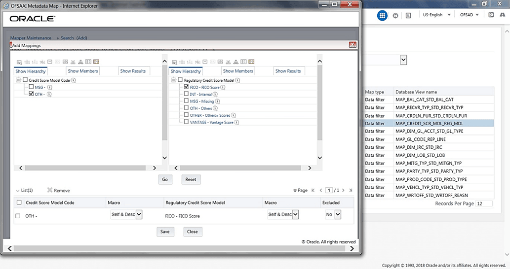 35Credit Score Model and Probability of Default Model Tables