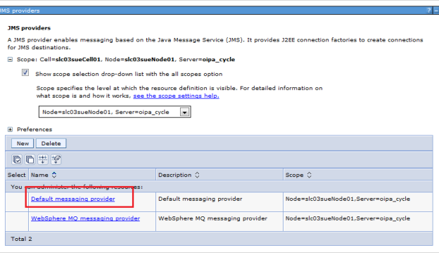 Jms Setup For Data Intake Websphere Configuration