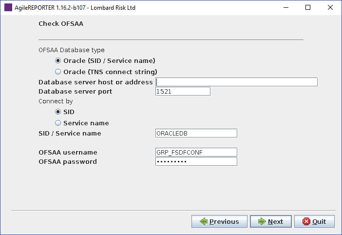 4 Installing the OFS AgileREPORTER Applications Pack