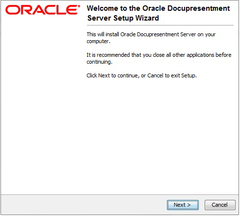 Installing The Docupresentment Server