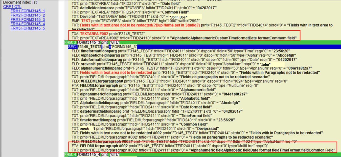 Mobile Output - Multi-line text fields with multiple lines of text