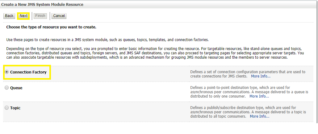 JMS STEP 2 : How To Create a Simple JMS Queue In Weblogic Server