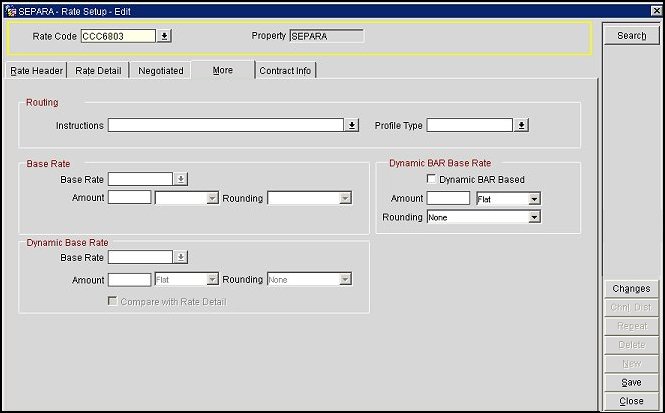 Dynamic BAR Base Rate