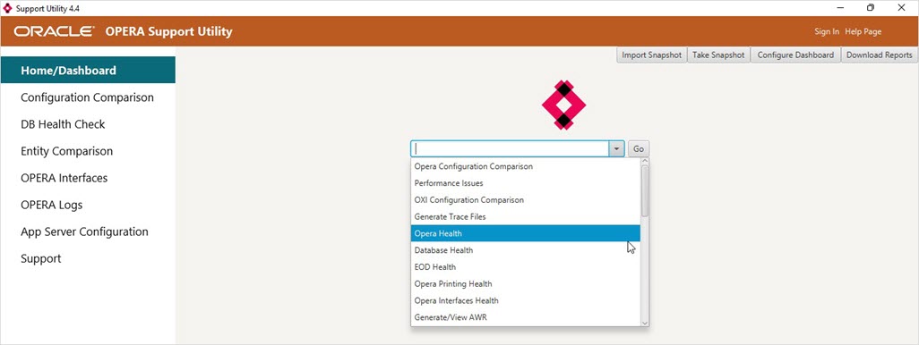 Download Support Utility and Connect to Database