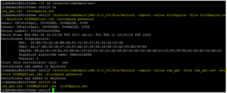OIDG Extension Deployment