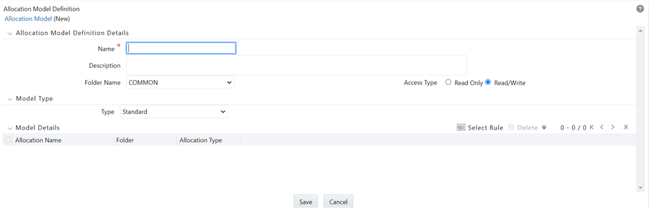 17 Allocation Models