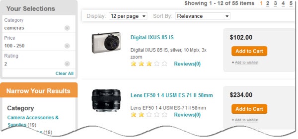 Oracle Commerce Guided Search - Exploring data with Commerce applications