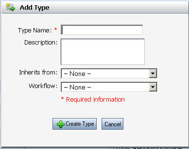 Using Content Types in Your BEA Repository