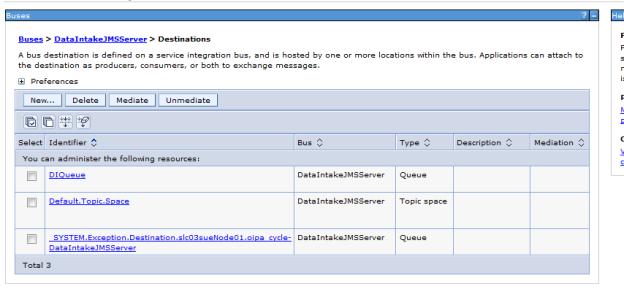 Jms Setup For Data Intake Websphere Configuration