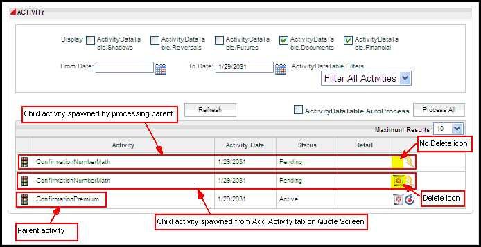 Confirmation Screen Prototype