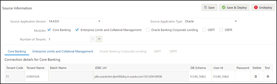 7 Deploying or Undeploying FCUBS-OFSAA Connectors
