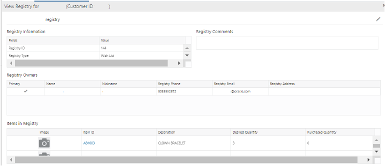 Customer Engagement Customer Registry Integration