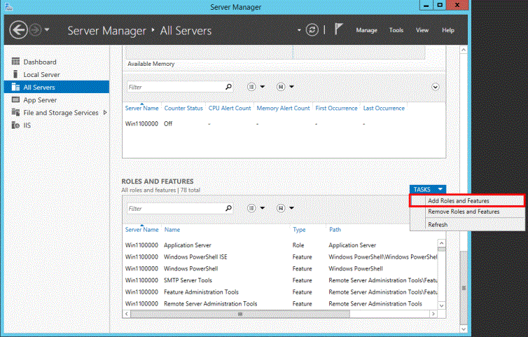 Step 2: Windows Server Web Server Roles