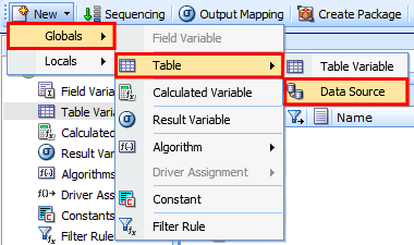Creating Data Sources