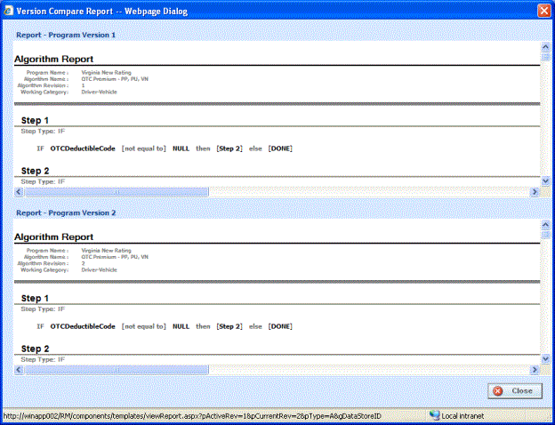 Viewing Reconcile Reports