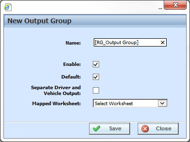 Creating a New Group