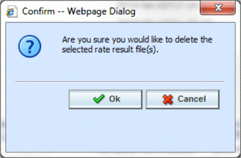 Deleting an Input File