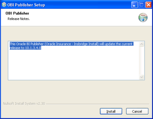 Step 5 – Installing the OBI Publisher