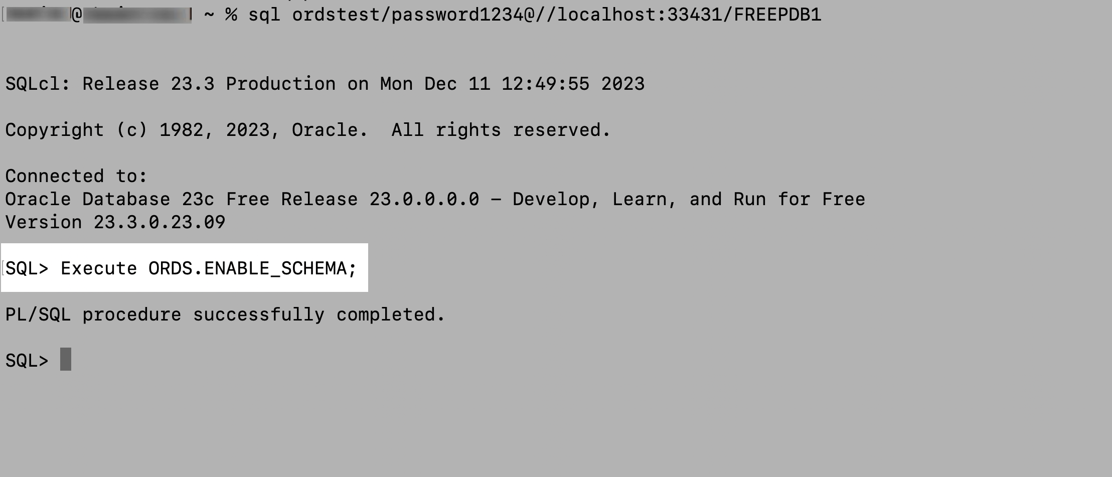Oracle Rest Data Servicesの開始