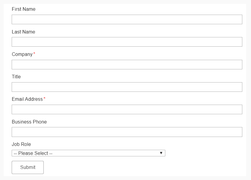 Step 1: Creating your first form