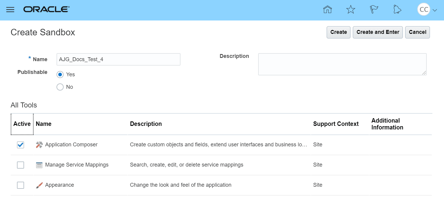 Embedding Engage as a subtab in Oracle Sales