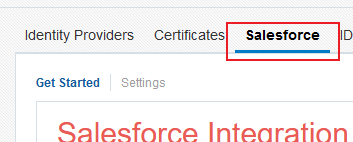 SSO with Salesforce