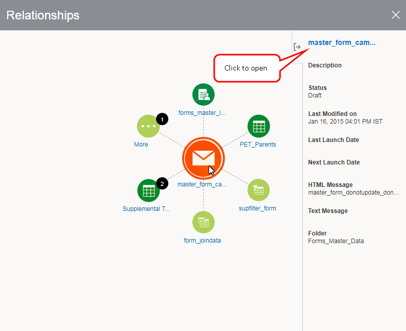 Object Relationship Navigator