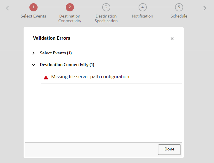 Exporting Event Data Feeds