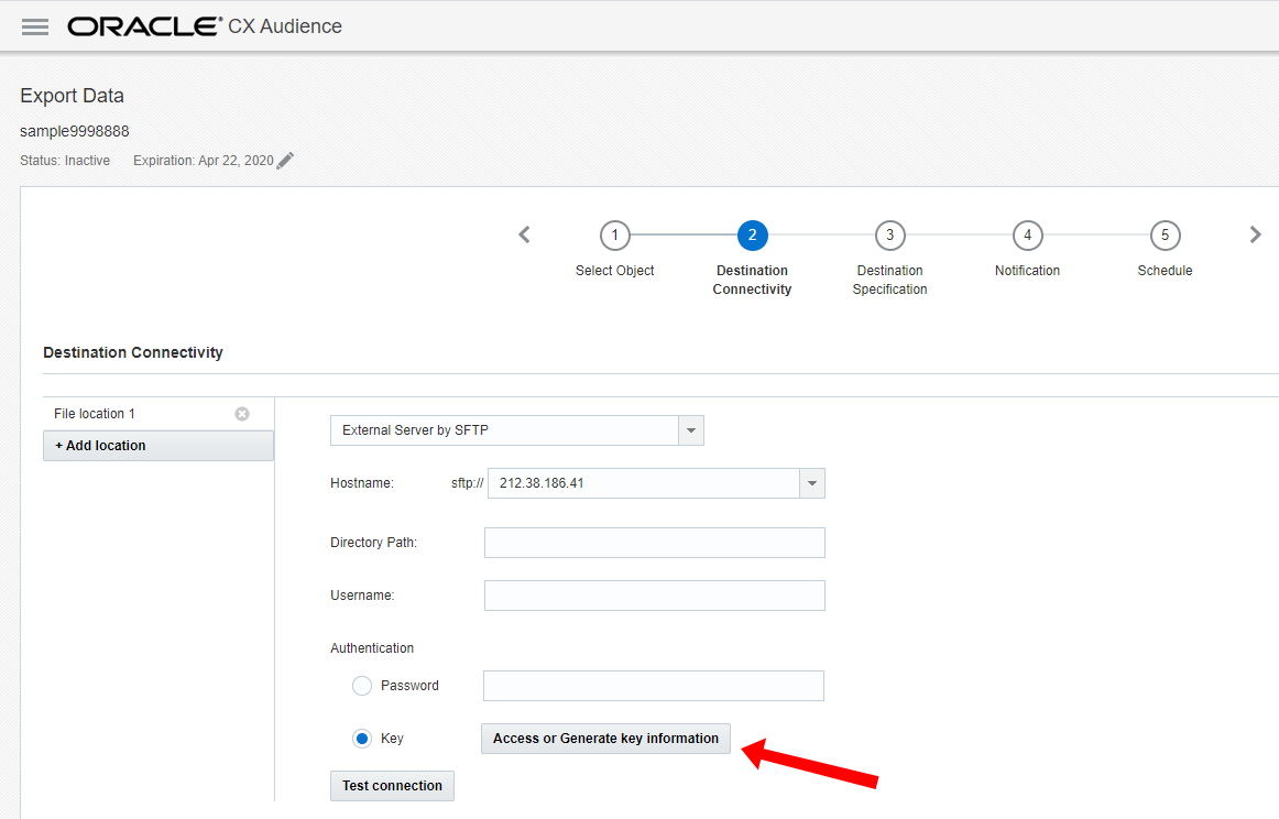 Integrating with Oracle Responsys