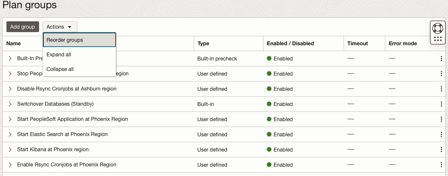 Automatisieren Sie Recovery-Vorgänge für Oracle PeopleSoft-Einzelinstanzanwendungen mit OCI Full ...