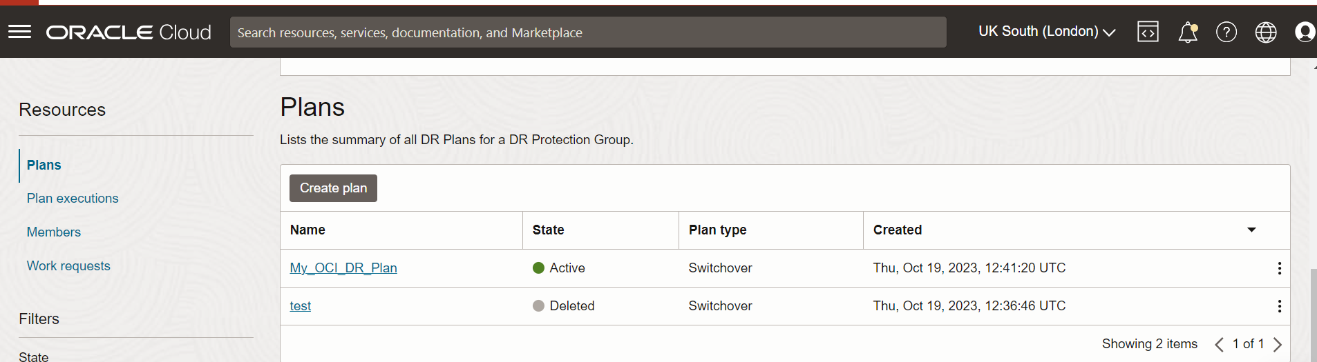 Automatisierung von Full Stack Disaster Recovery mit OCI CLI für eine ...