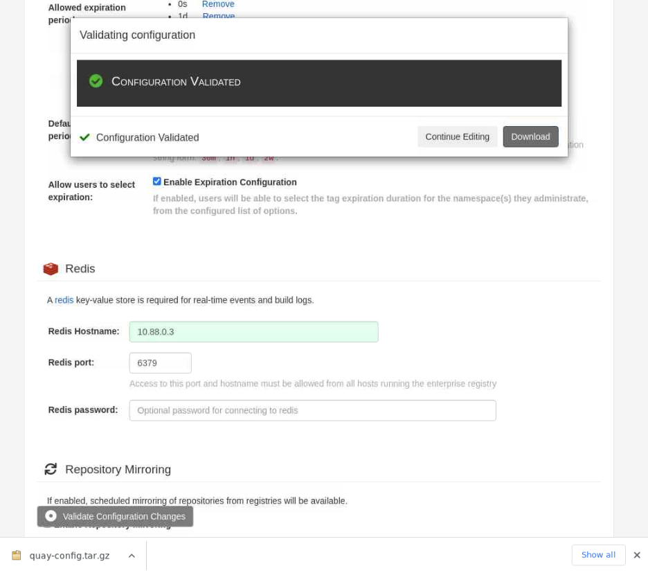 Erfahren Sie, wie Sie Project Quay auf Podman installieren