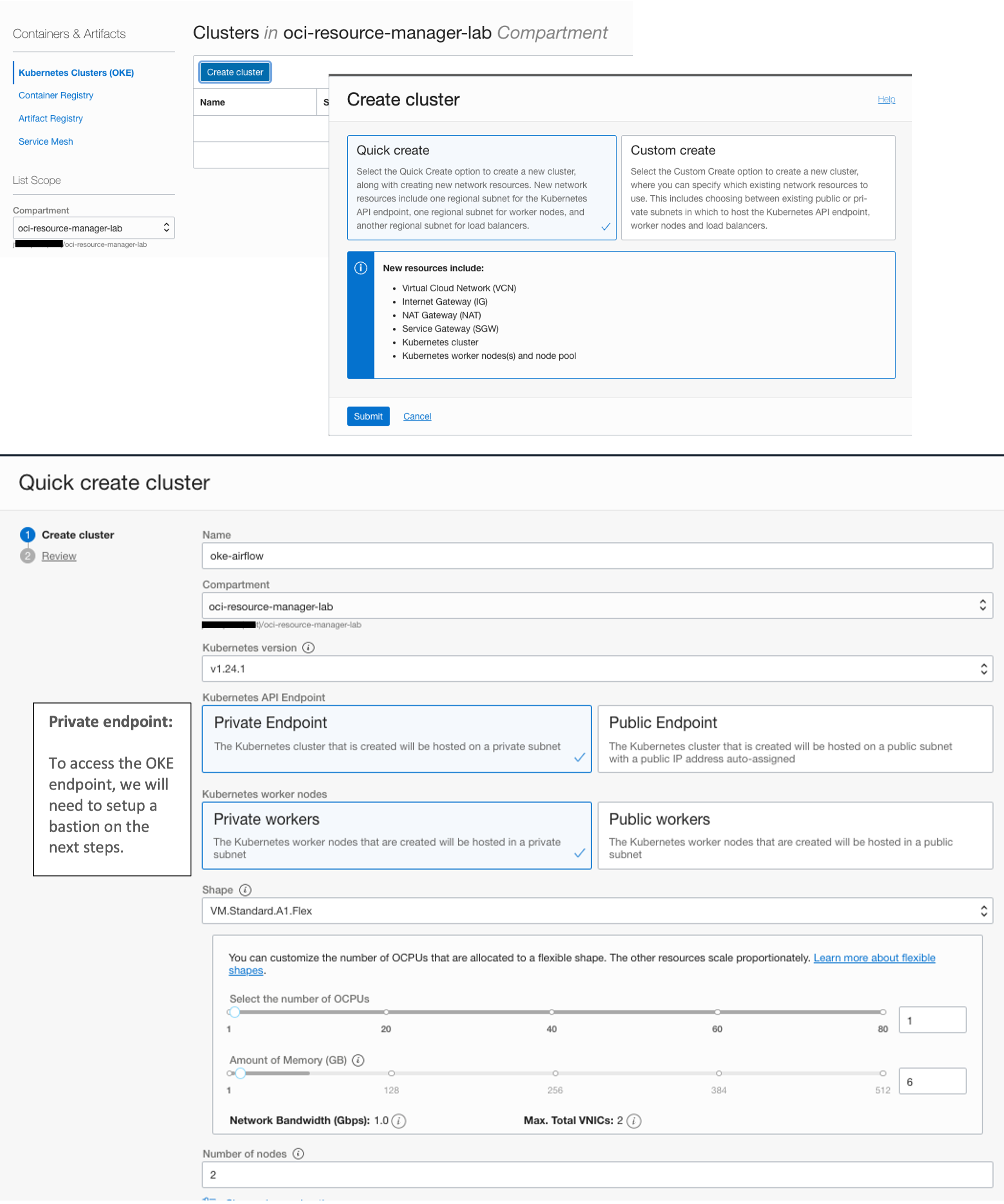 Verwenden Sie Golang-Microservices mit OCI Resource Manager, um Airflow auf OKE bereitzustellen