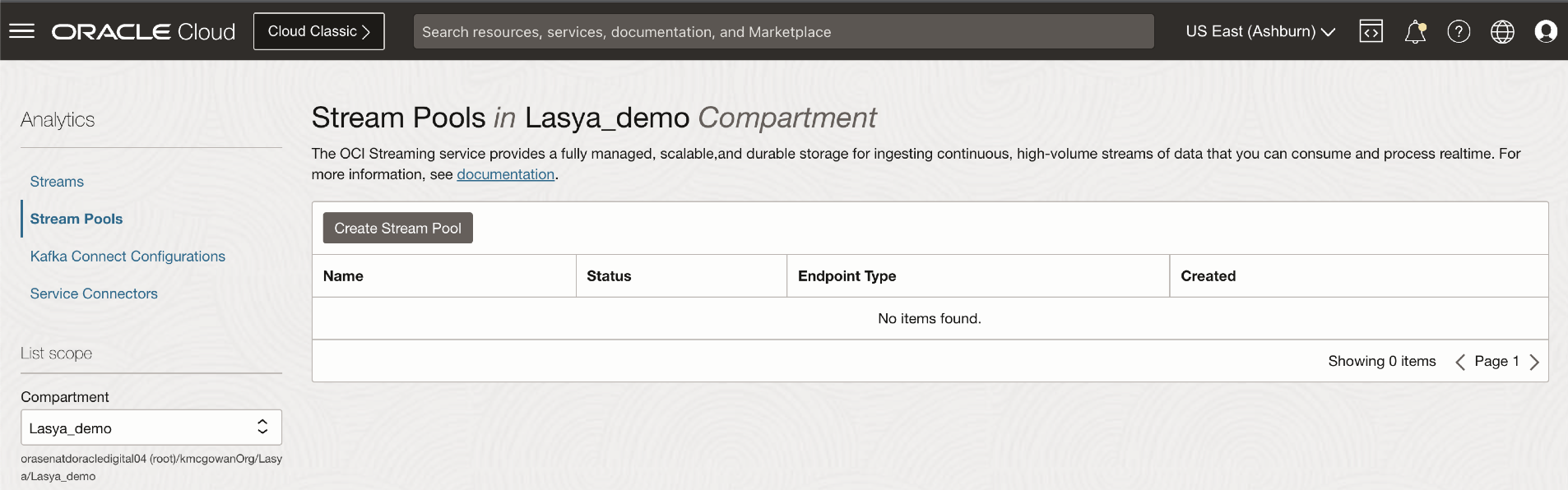 Senden Sie Oracle Cloud Infrastructure-Logs mit dem OCI Streaming ...