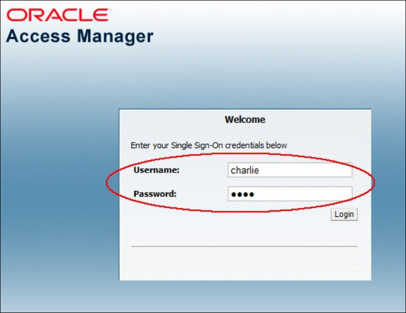 Authentifizierung in OAM und IdP